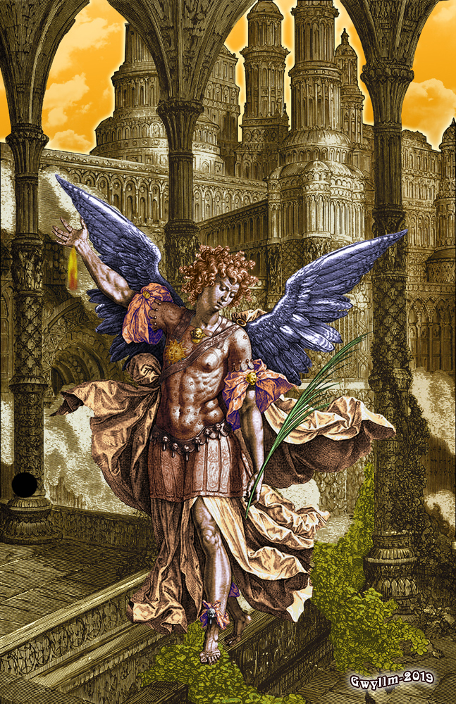 Angelic-Web – Gwyllm Art